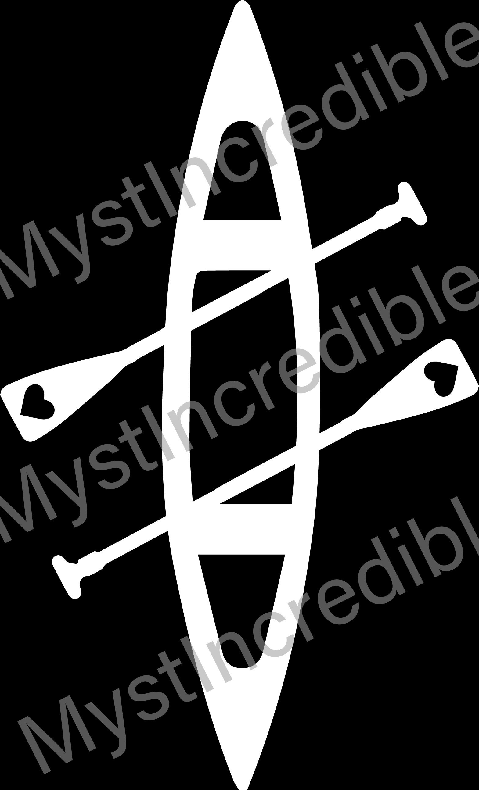 Canoe Vinyl Decal Sticker - Cute - Etsy