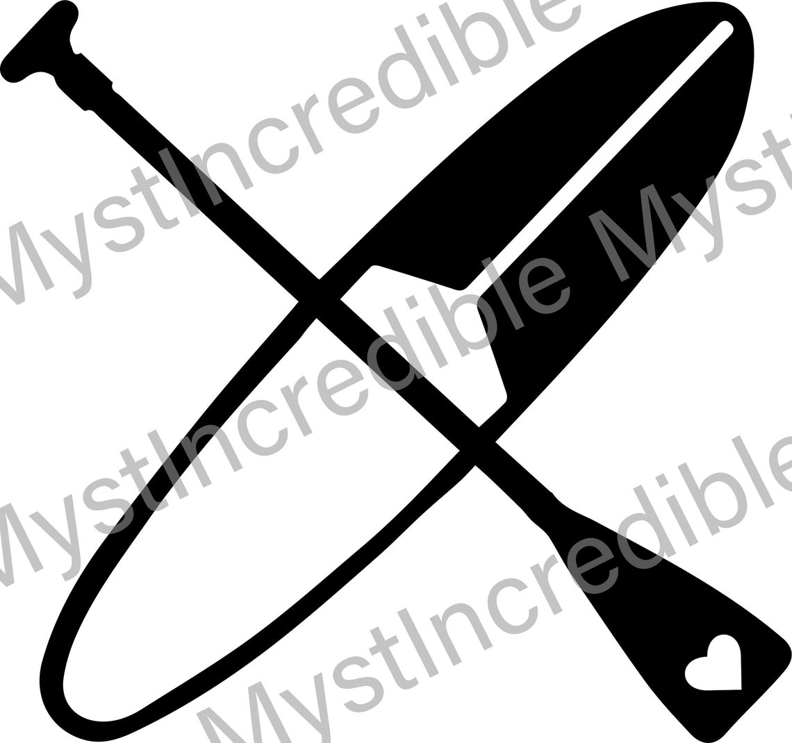 Paddle Board Vinyl Decal Sticker Cute - Etsy