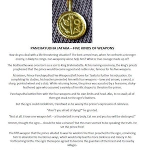 22K (916) Solid Gold Panchayudha & Famous Doctrine of All Buddhas ...