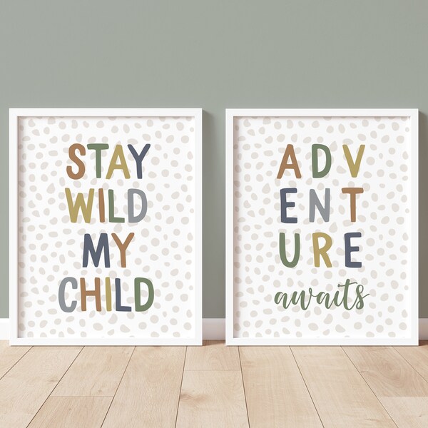 Stay Wild My Child - Etsy