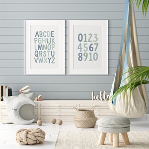 Alphabet Poster ABC Poster Playroom Decor Classroom Decor - Etsy
