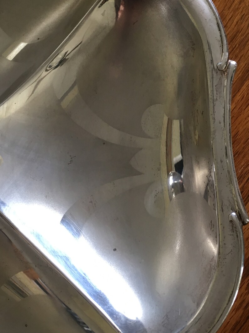 Vintage Silver Plate Divided 4 Way Serving Candy Dish Unique Design ...