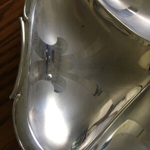 Vintage Silver Plate Divided 4 Way Serving Candy Dish Unique Design ...