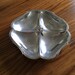 Vintage Silver Plate Divided 4 Way Serving Candy Dish Unique Design ...