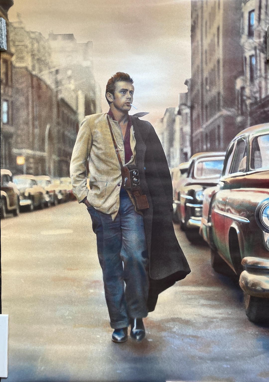 James Dean: the Photographer Colorized Poster Photo by Roy Shatt 27' X ...