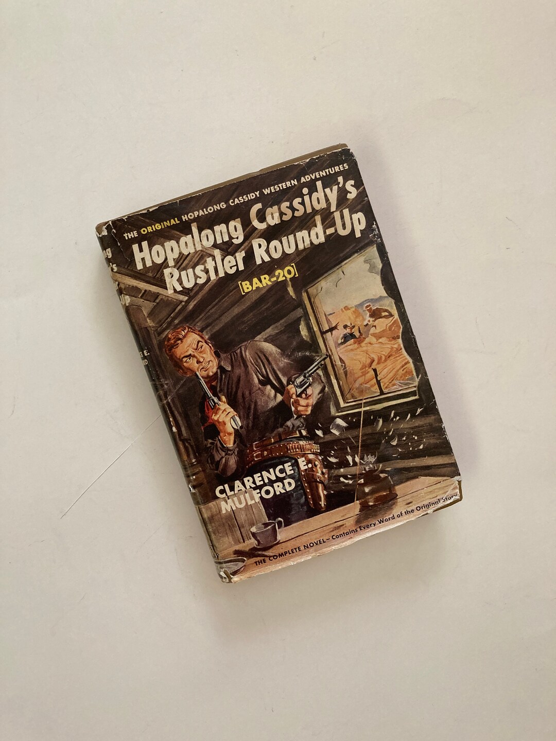 Hopalong Cassidy's Rustler Round-up, Vintage Western Book, Collectible ...