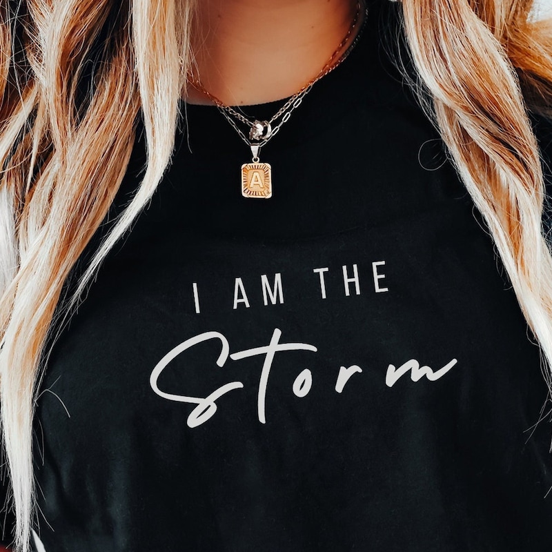 I Am the Storm Shirt - Etsy