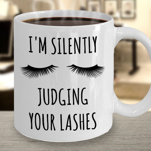 Lash Tech Gift Lashes Mug Lash Technician Gifts Lashes Coffee | Etsy