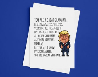 Trump Graduation - Etsy