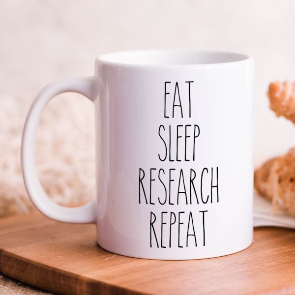Research Mug - Etsy