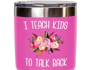 Speech Therapist Gifts, Gift for Speech Language Pathologist, I Teach ...