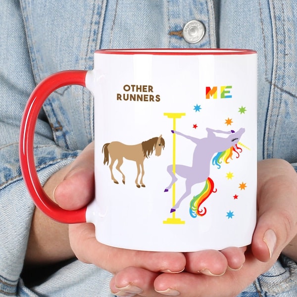 Funny Running Mug - Etsy