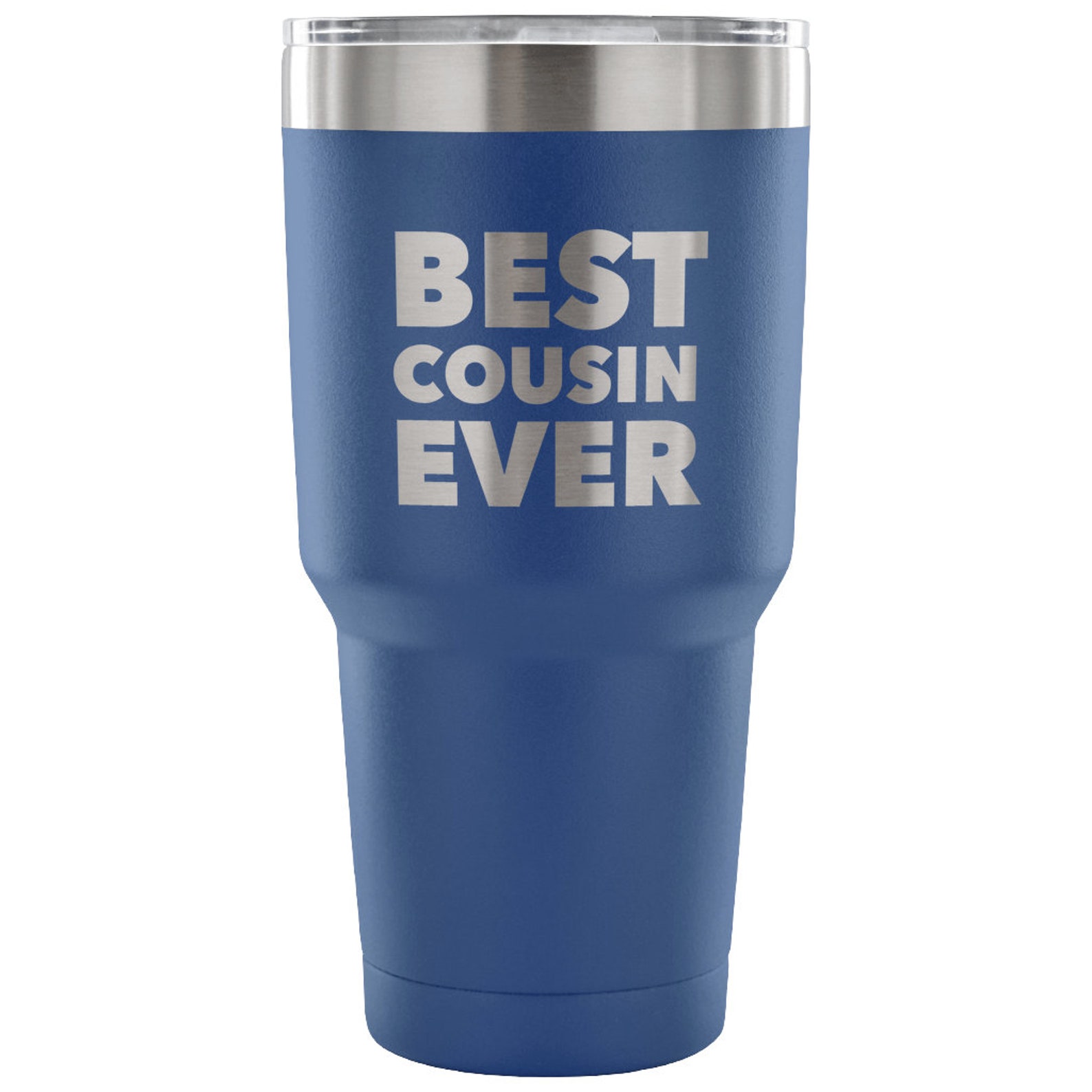 Gifts for Cousin Tumbler Best Cousin Ever Funny Double Wall Vacuum ...
