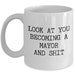 Mayor Gift for a Mayor Becoming a Mayor Mug Coffee Cup Funny Gift for ...