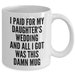 Father of the Bride Gifts Father of the Bride Mug Funny Father in Law ...