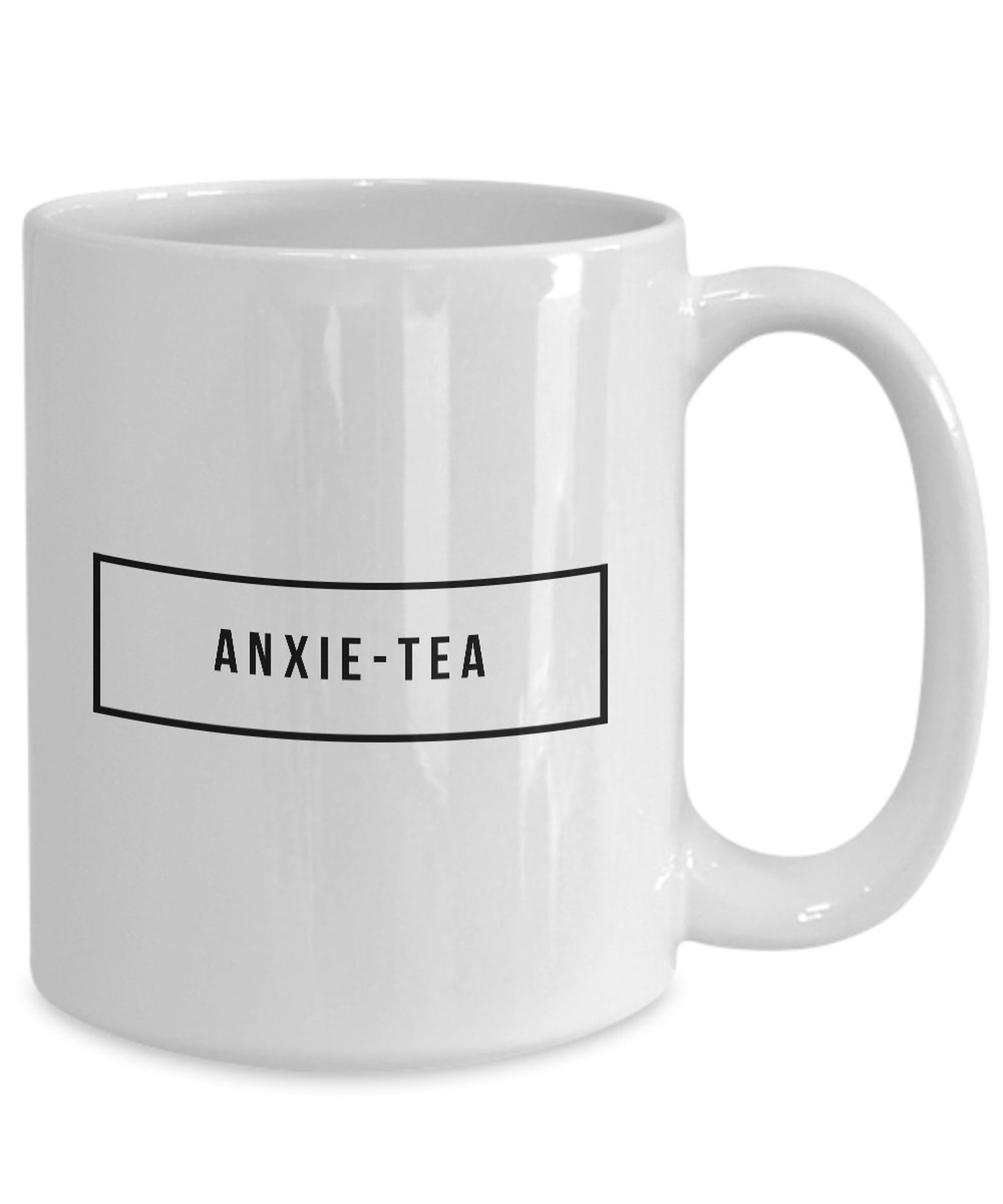 Anxiety Mug Anxietea Mug Funny Tea Mug Funny Tea Cup Ceramic Novelty ...