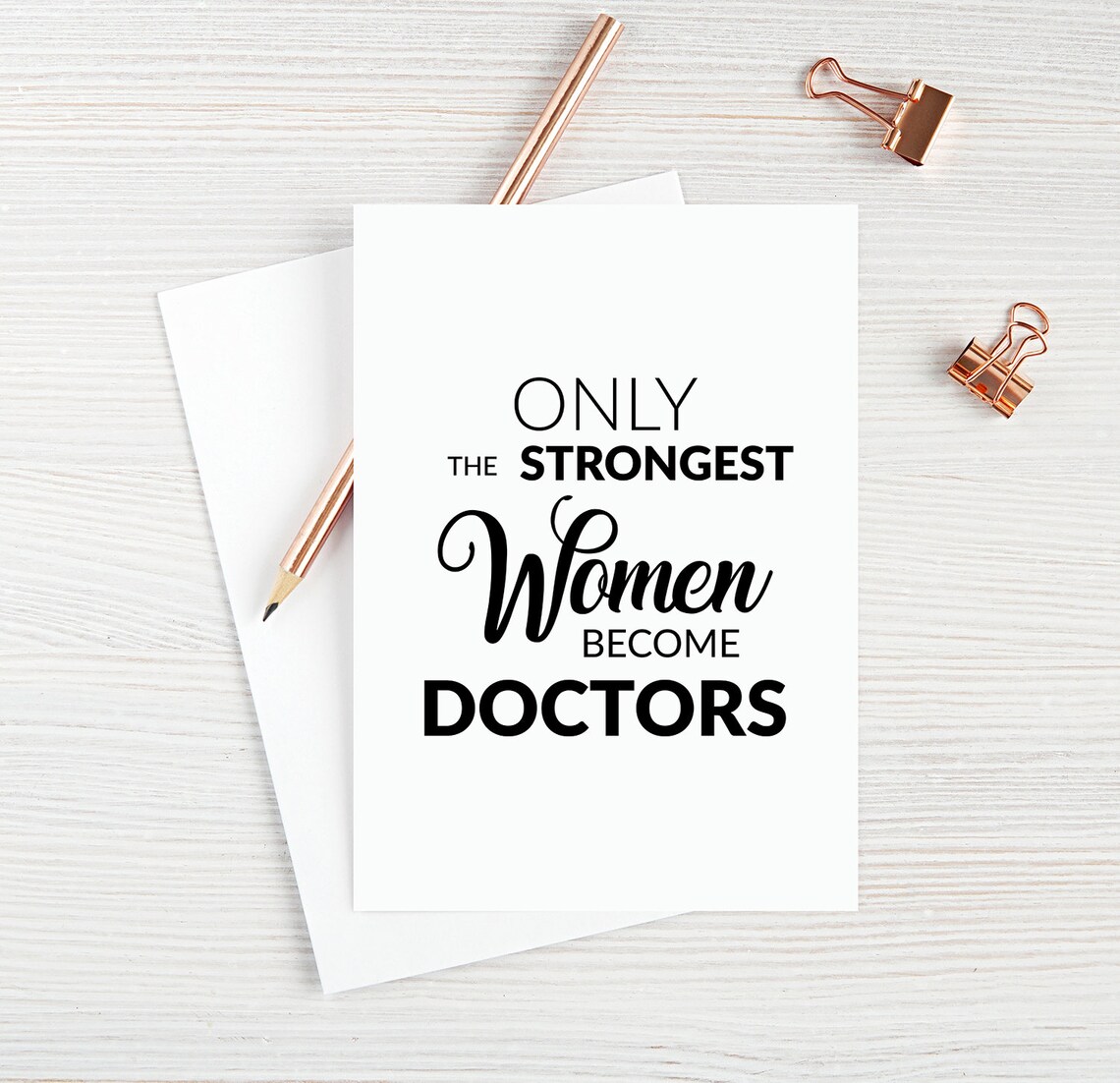 Medical School Graduation Card Doctor Card Medical Student Card ...