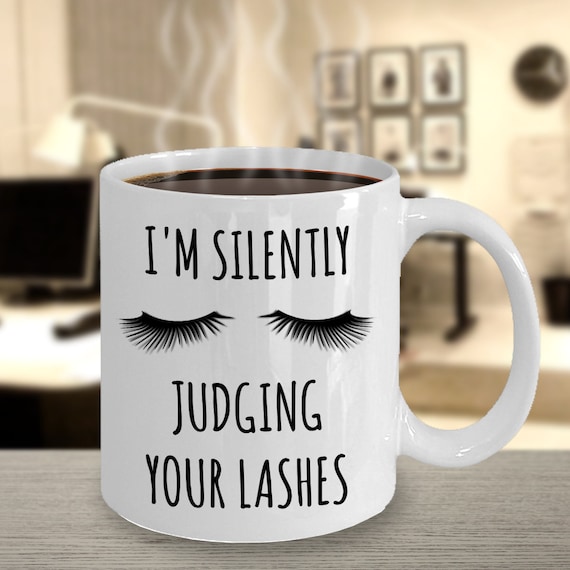 Lash Tech Gift Lashes Mug Lash Technician Gifts Lashes Coffee | Etsy