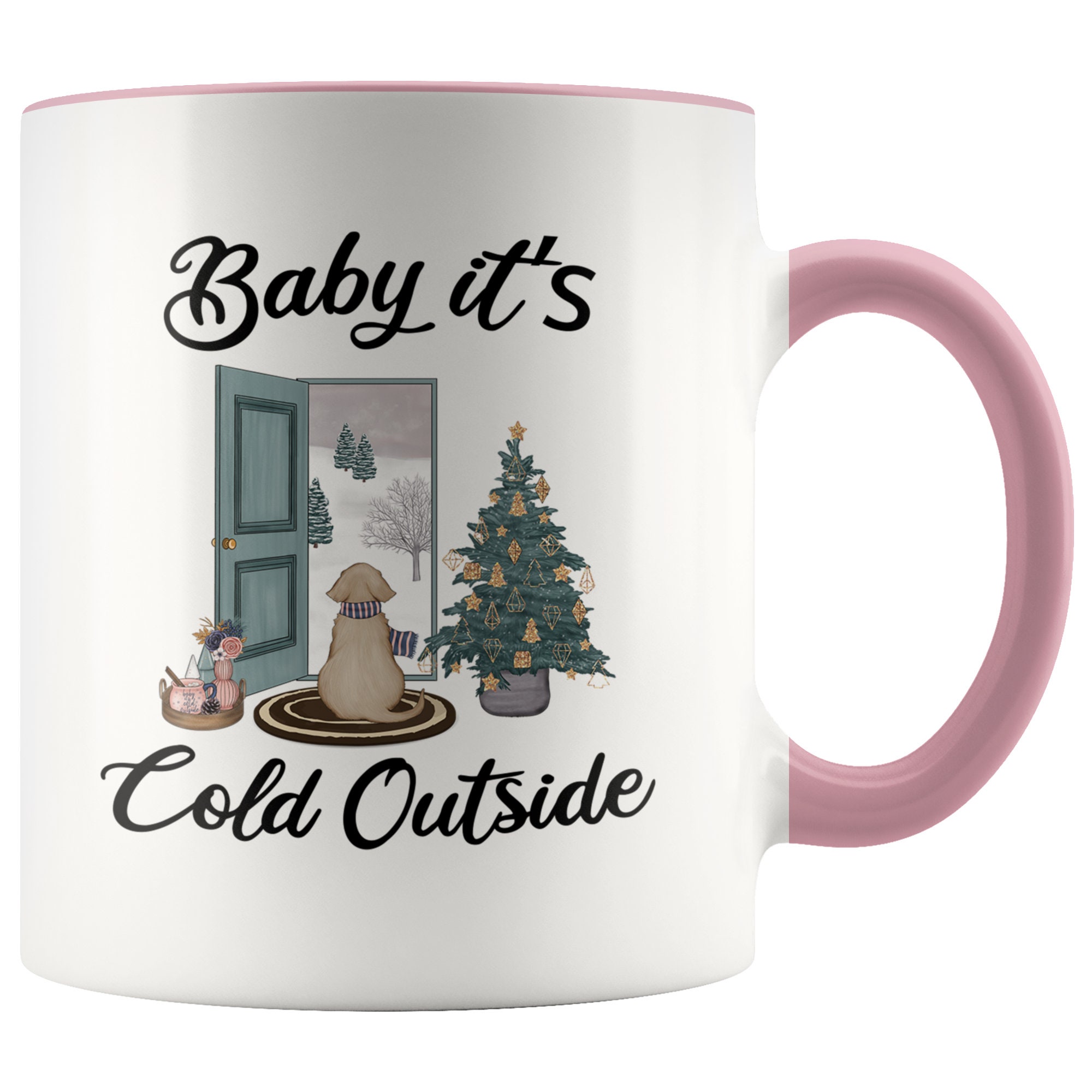 Baby It's Cold Outside Mug Christmas Gift Cute Winter - Etsy