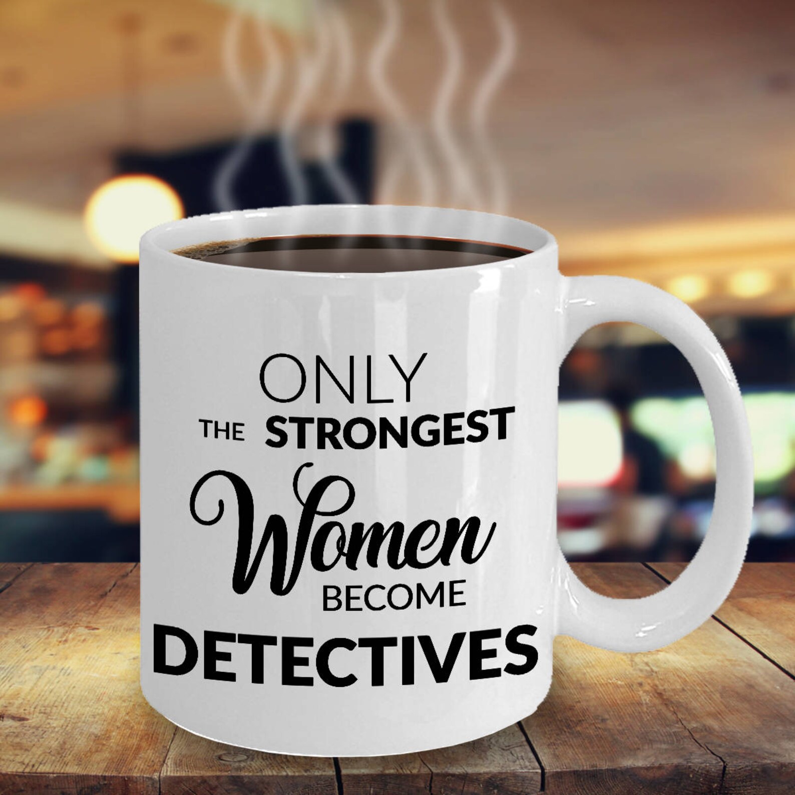 Female Detective Mug Gifts for Women Detectives Only the - Etsy