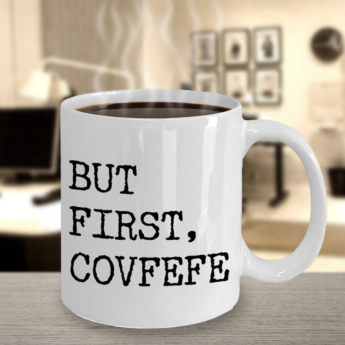But First Covfefe Coffee Mug Ceramic Coffee Cup Political | Etsy