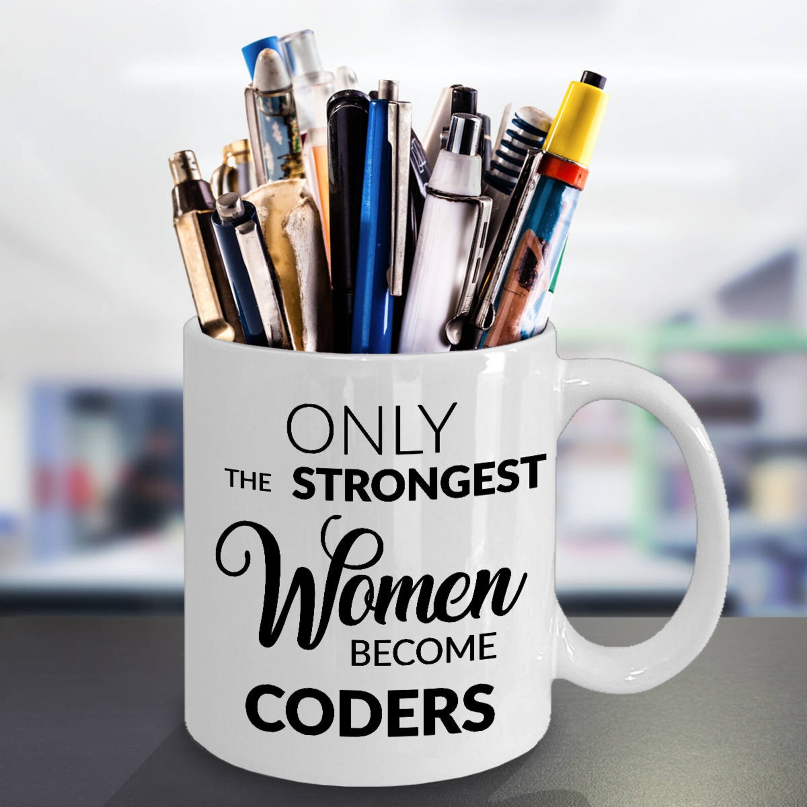 Coder Mug Gifts for Coders Gift for Women Who Code Only - Etsy
