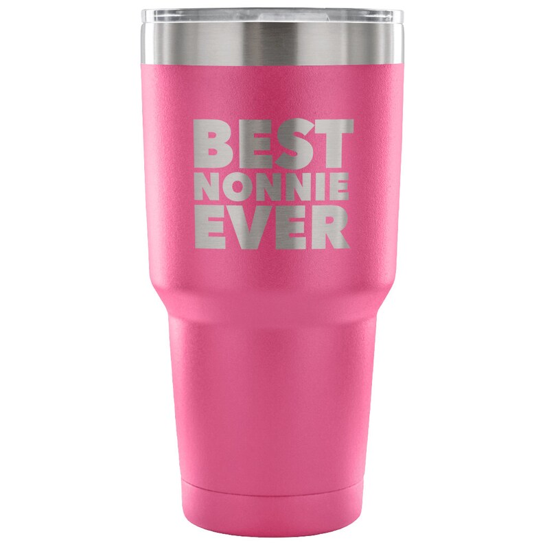 Nonnie Gifts Best Nonnie Ever Tumbler Metal Mug Double Wall Vacuum ...
