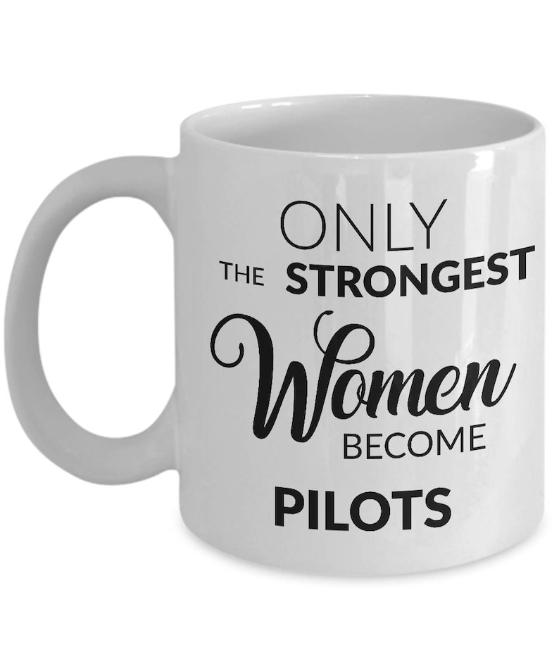 Pilot Coffee Mug Female Pilot Gifts Pilot Mug Only the - Etsy
