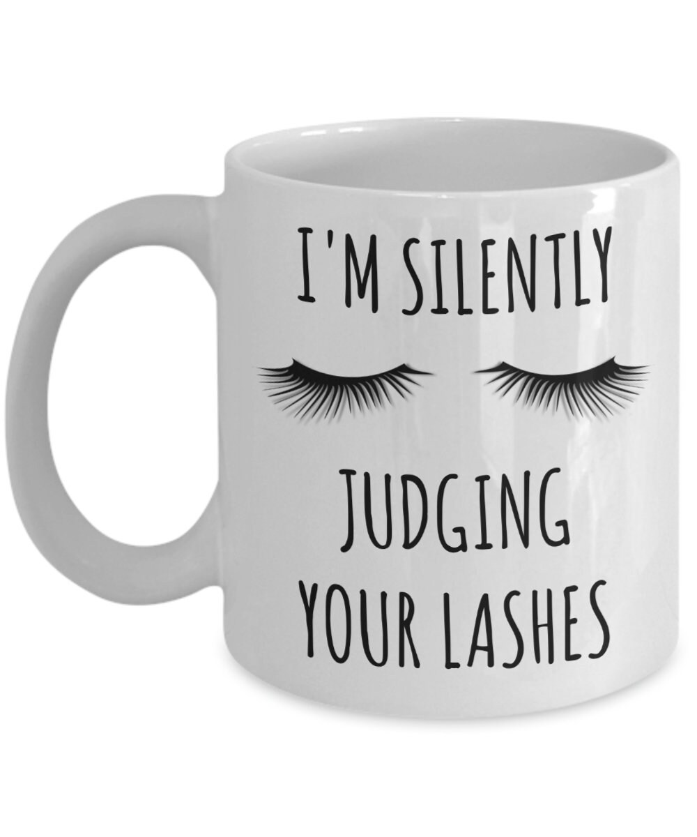 Lash Tech Gift Lashes Mug Lash Technician Gifts Lashes Coffee Cup ...