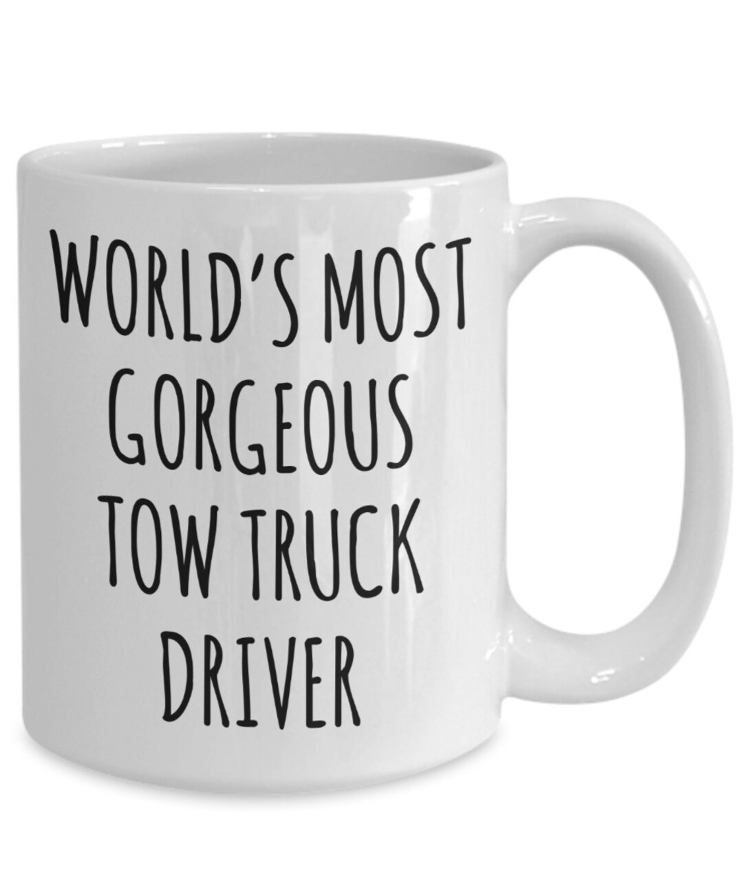 Tow Truck Driver, Tow Wife, Tow Truck Gifts, Tow Truck Mug, World's ...