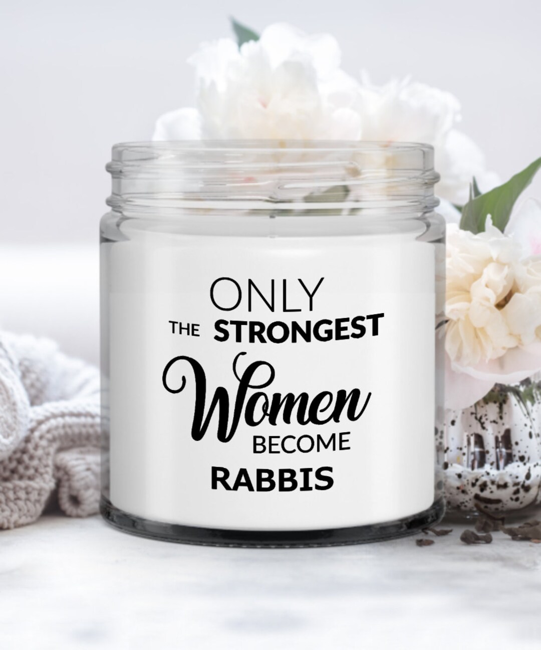 Rabbi Gift for Women Female Rabbi Gift Only the Strongest Women Become ...