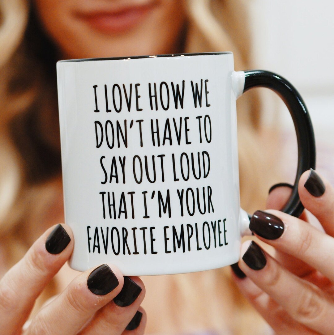 Boss's Day Gift for Boss Mug Office Humor Happy Bosses Day Funny ...