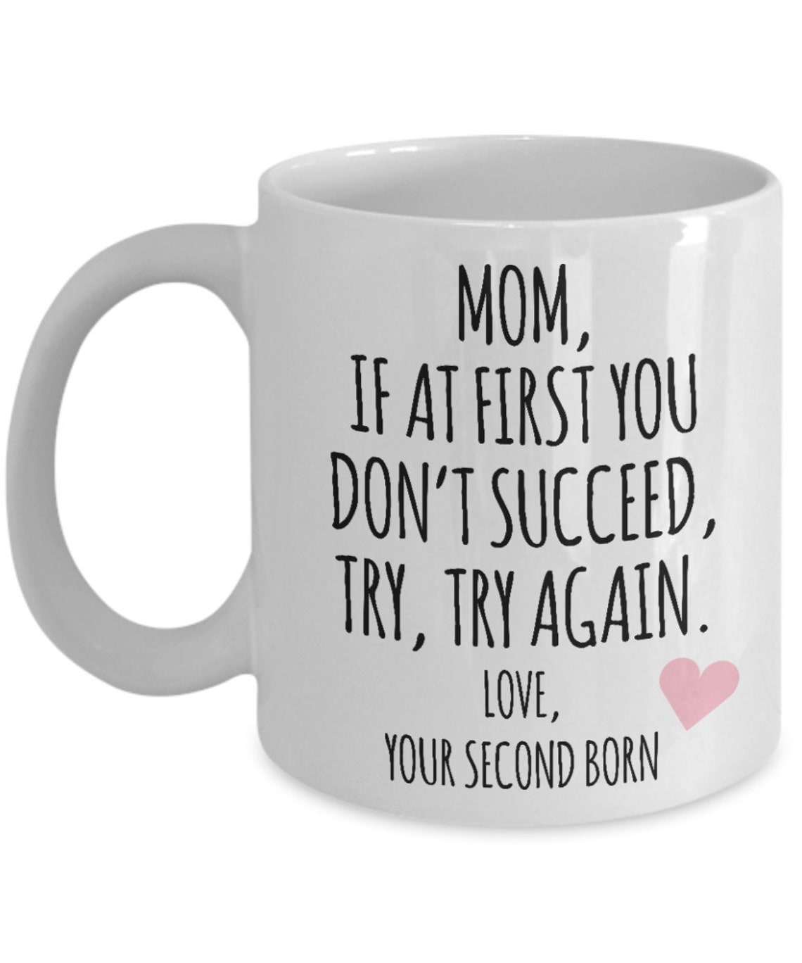 Mother's Day Gift to Mom From Second Born Child Mom Mug From Youngest ...
