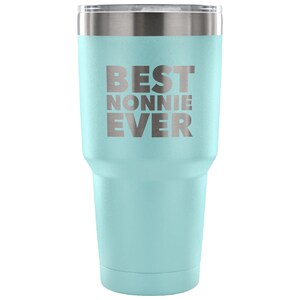 Nonnie Gifts Best Nonnie Ever Tumbler Metal Mug Double Wall Vacuum ...
