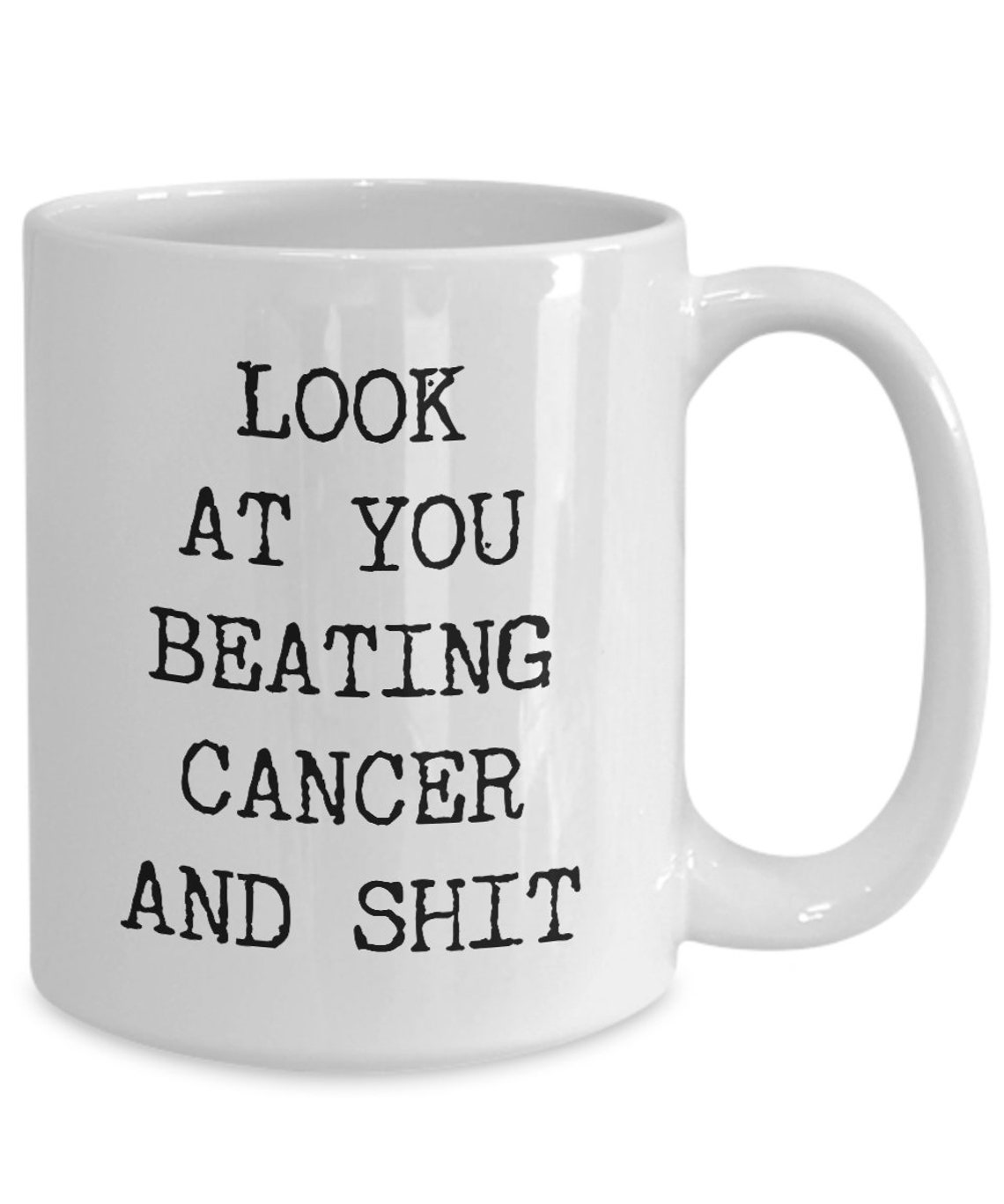 Cancer Survivor Mug Beating Cancer Gift for Survivor of Breast | Etsy