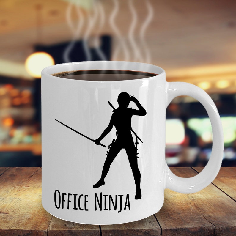 Admin Assistant Gift Office Ninja Mug Coffee Mug Ceramic Tea - Etsy