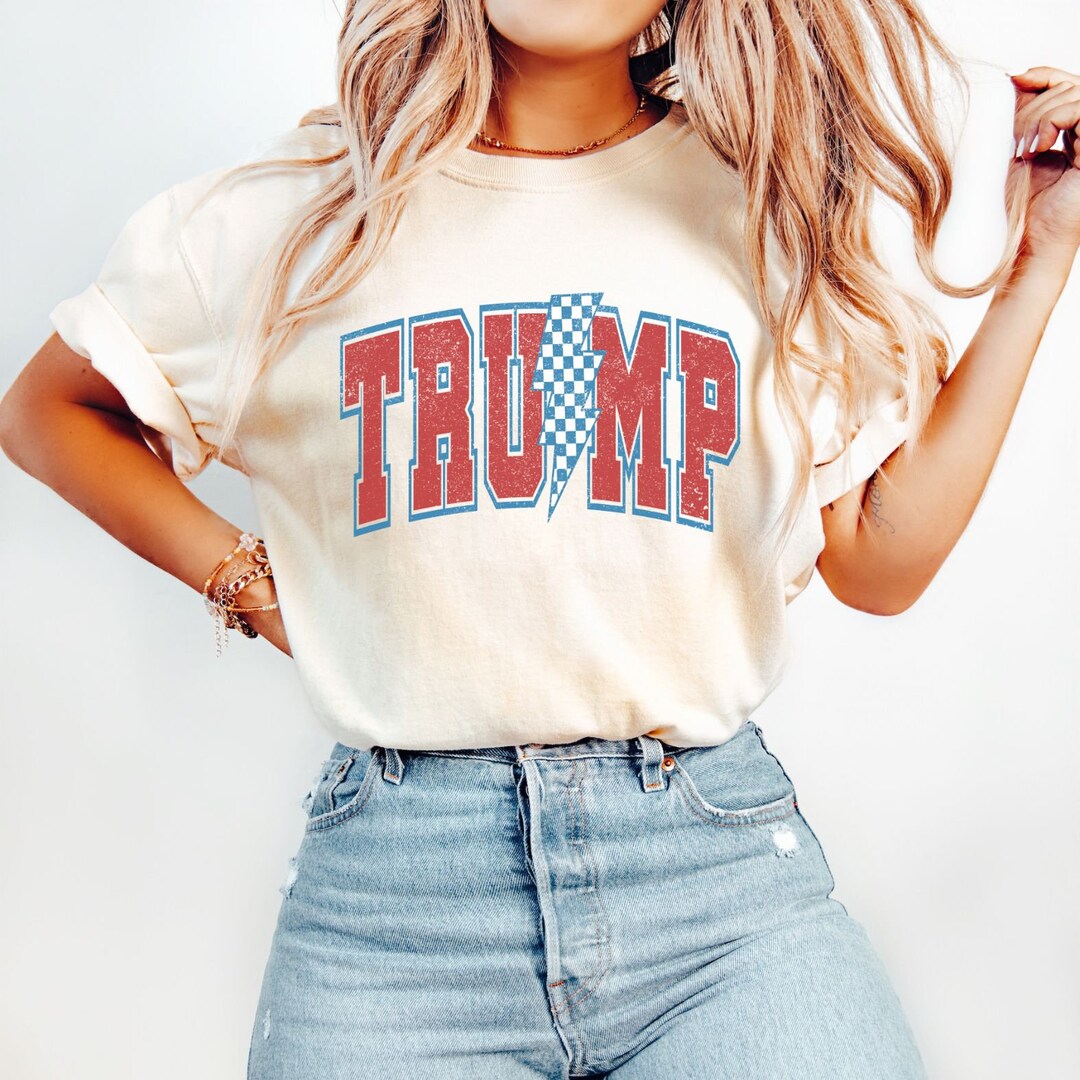 Trump Girl Shirt, Trump Varsity Letter Shirt, MAGA Shirt, Conservative ...