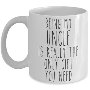 Funny Uncle Gift for Uncles Mug Uncle Gift From Niece Uncle Gift From ...