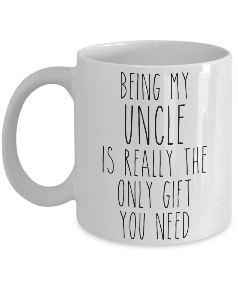 Funny Uncle Gift for Uncles Mug Uncle Gift From Niece Uncle Gift From ...