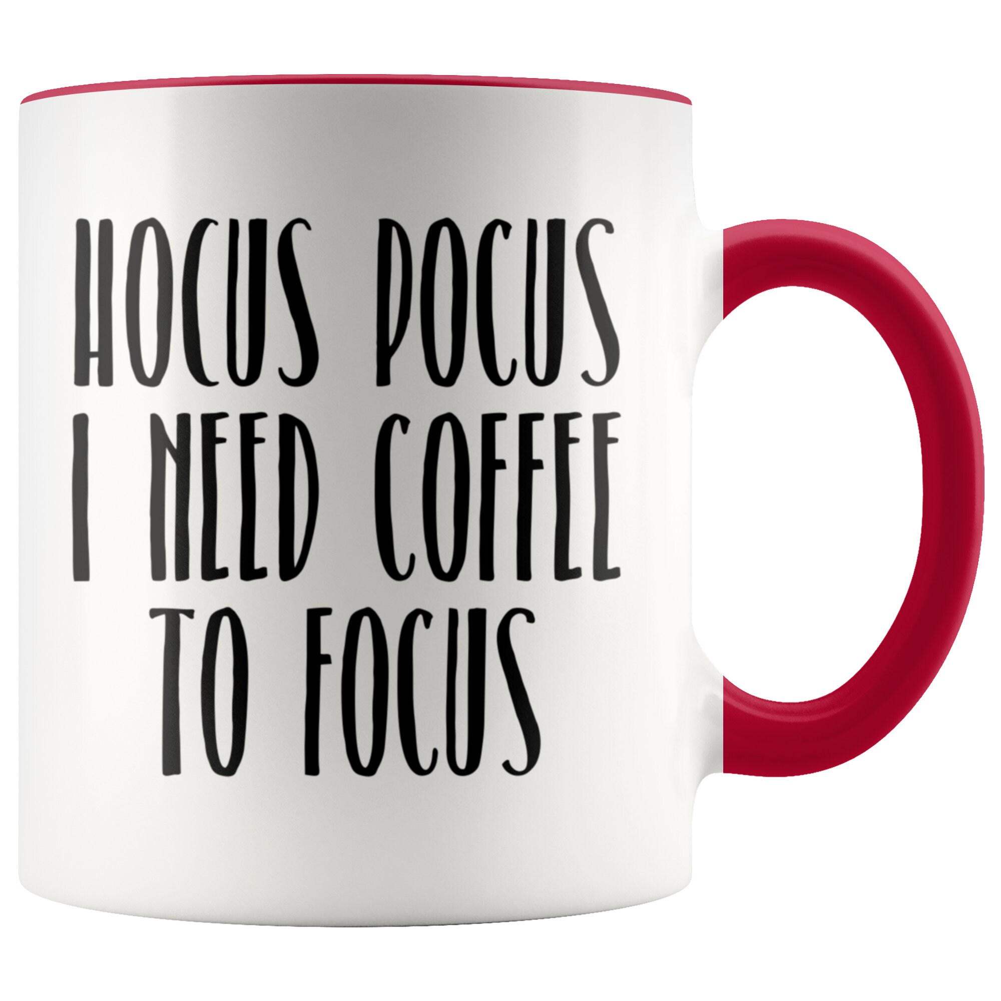 Hocus Pocus Mug Hocus Pocus I Need Coffee to Focus Coffee Cup Cute Fall ...