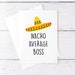Card for Boss From Employees Best Boss Ever Card Happy Bosses Day Card ...