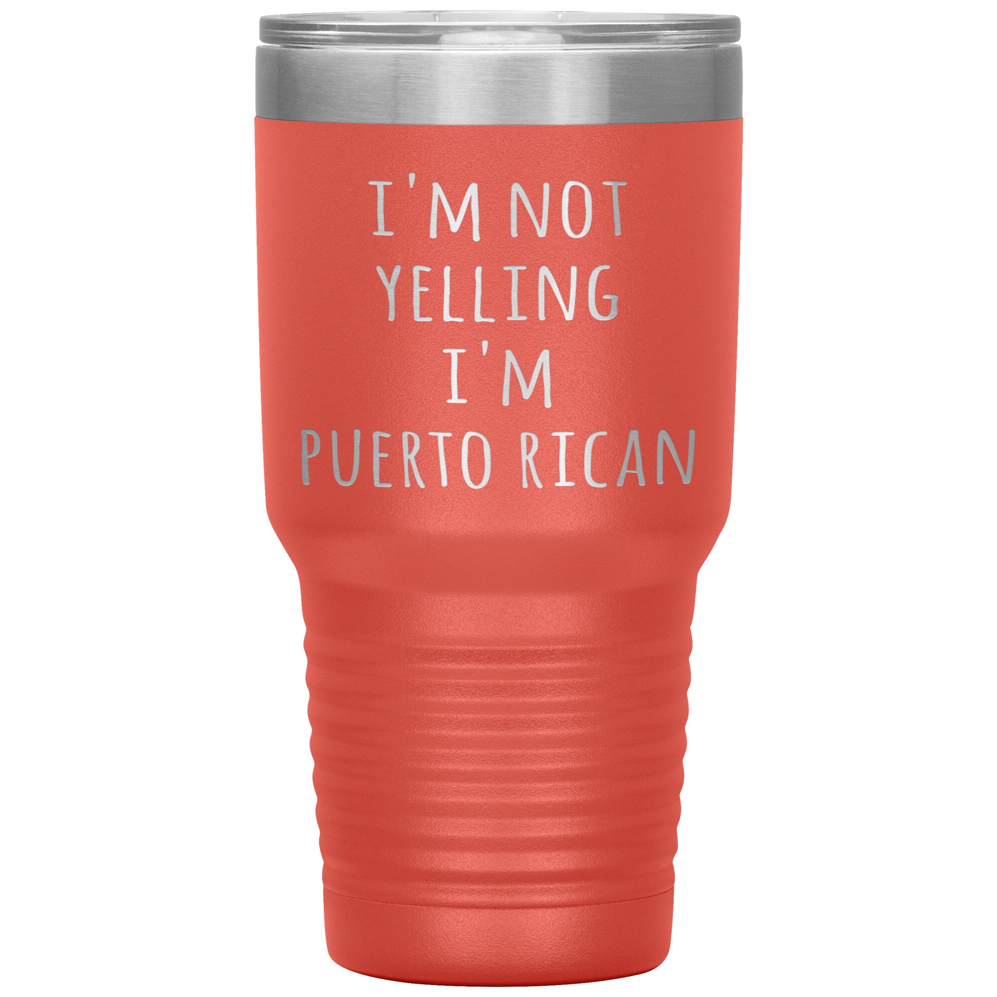 Puerto Rico Gifts Puerto Rico Tumbler I'm Not Yelling - Etsy