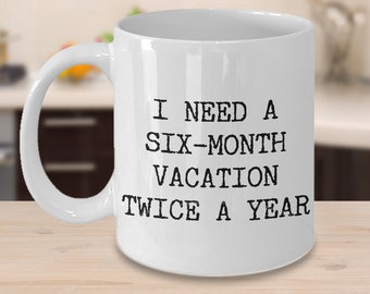 Funny Work Mug, Work Quote, as Stated Below, Gift for Coworker, Black ...