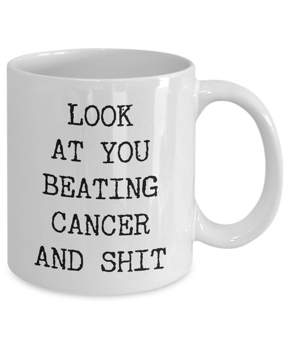 Cancer Survivor Mug Beating Cancer Gift for Survivor of Breast | Etsy