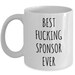 Worlds Best Sponsor Ever Mug Coffee Cup Funny AA Gifts for Sponsors ...