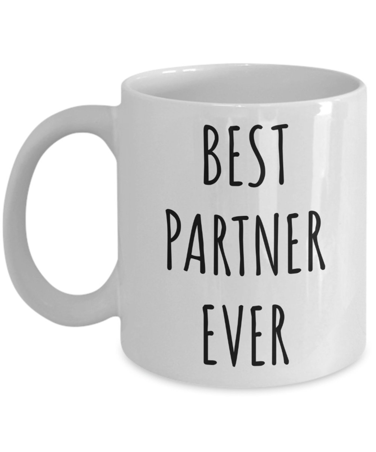 Best Partner Ever Mug Coffee Cup Gift for Life Partner Domestic Partner ...