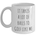 Golfing Mug Golfer Gift Idea Funny Golf Gag Gifts for Men & Women It ...