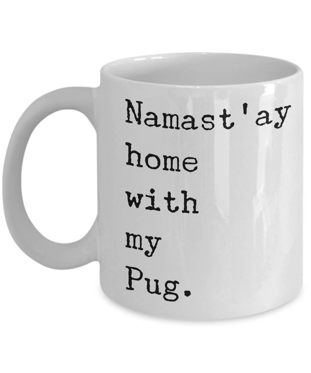 Pug Coffee Mug Pug Gift Idea Pug Mom Pug Dad Pug Gifts for Her & Him ...