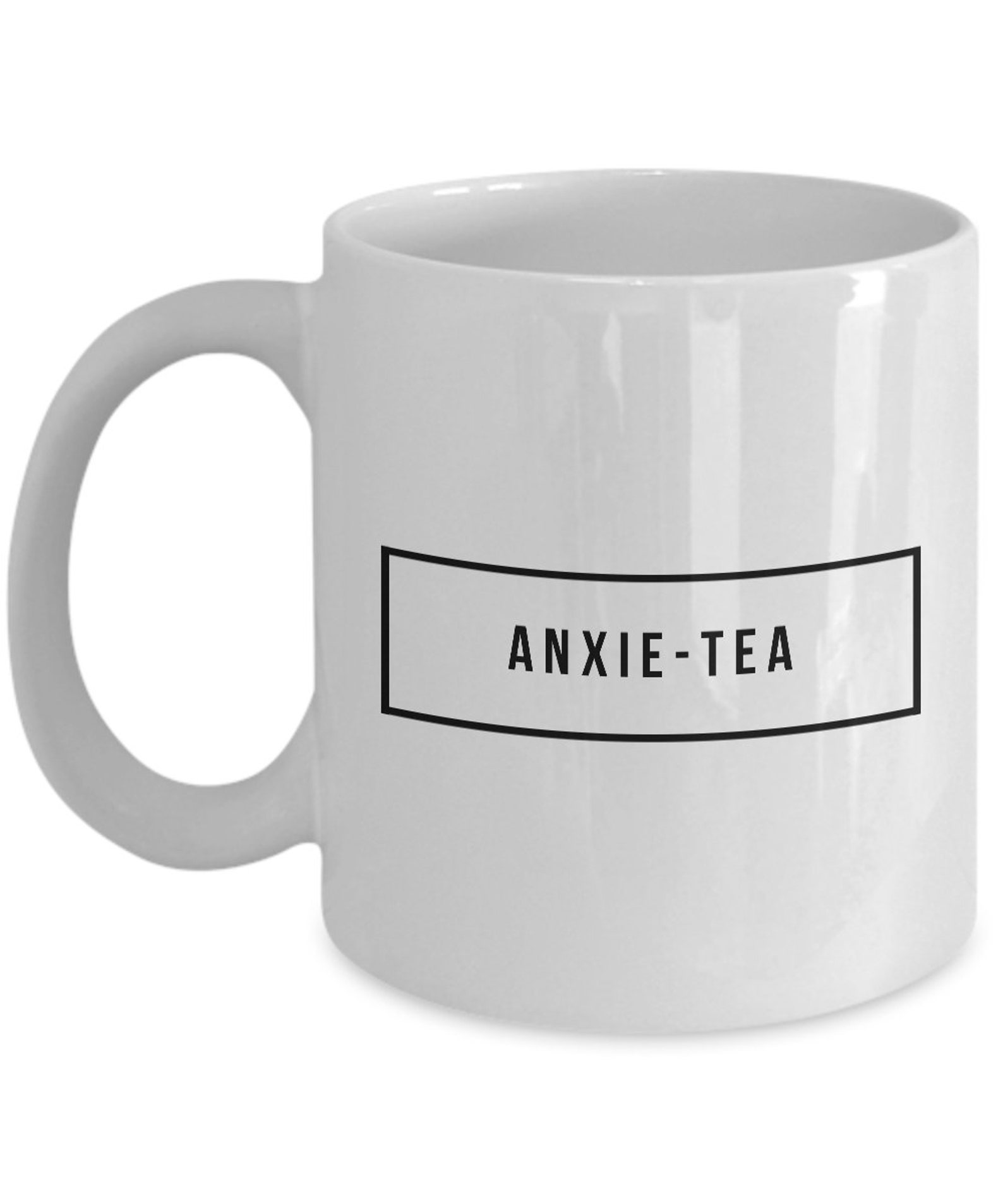 Anxiety Mug Anxietea Mug Funny Tea Mug Funny Tea Cup Ceramic Novelty ...