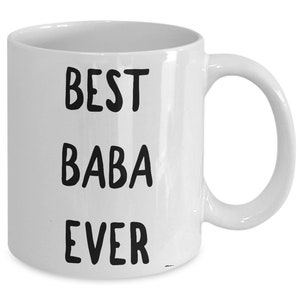 Baba Gifts Baba Mug Baba Coffee Mug Best Baba Ever Ceramic Coffee Cup ...
